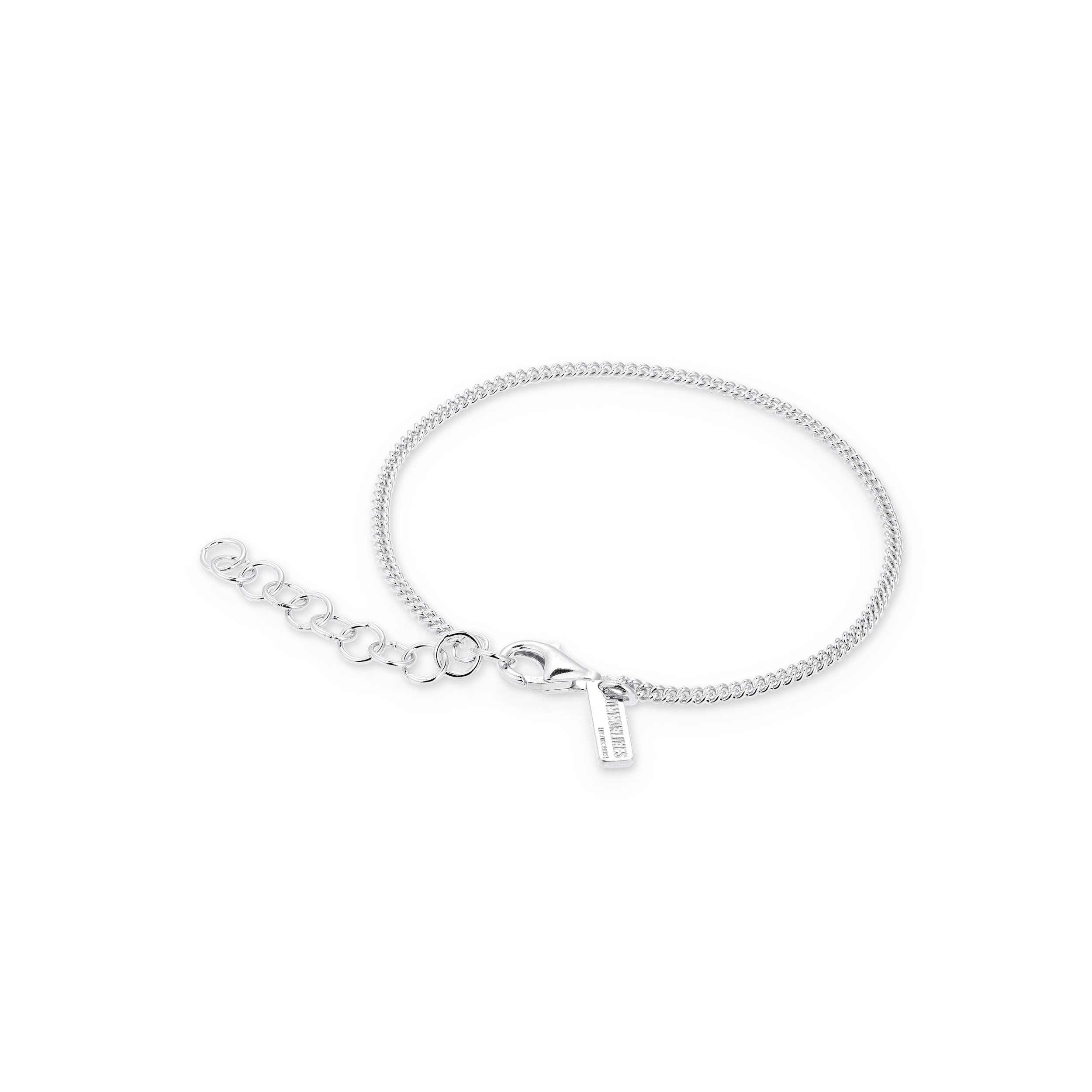Mini Curb Bracelet - Silver – COMMONLINES