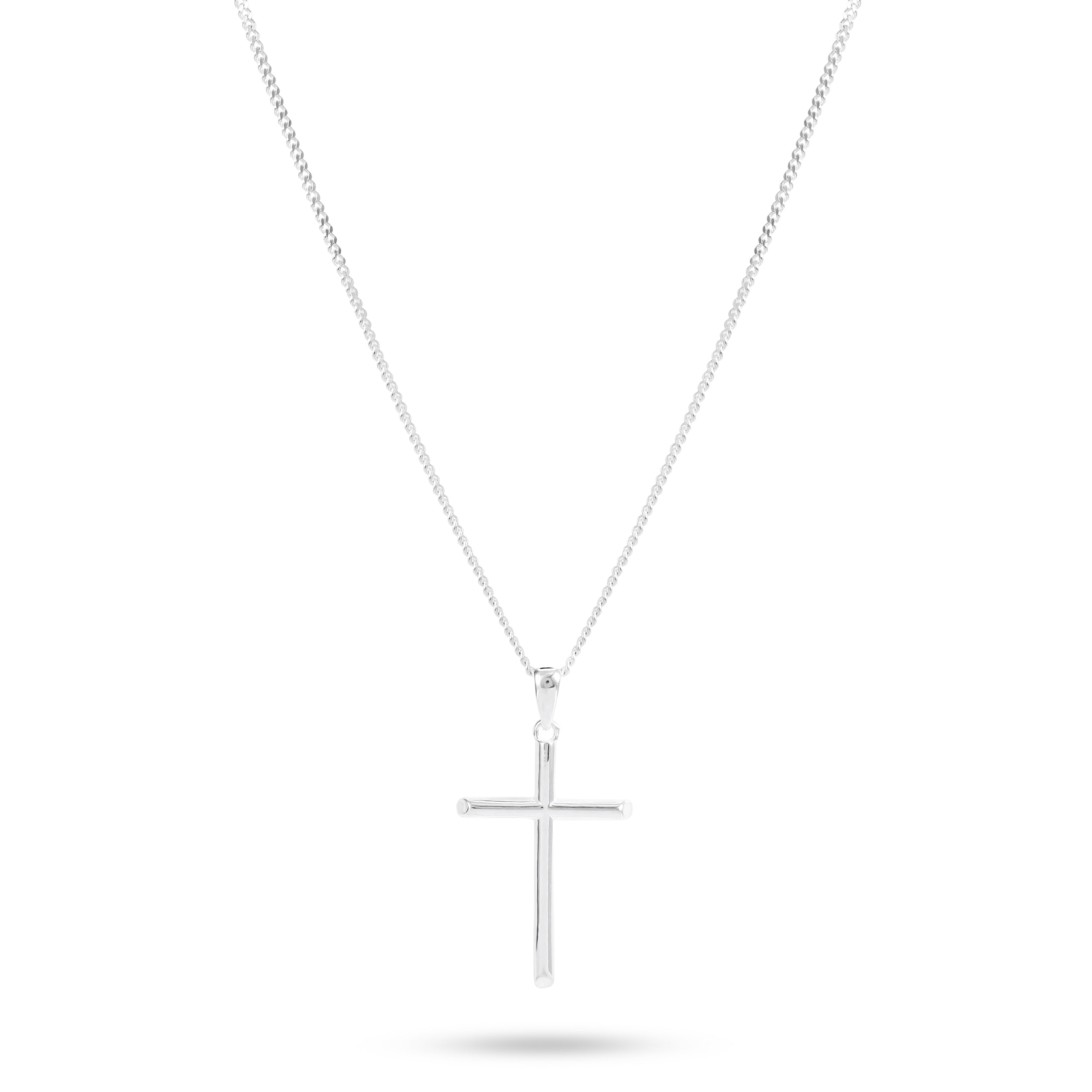Classic Cross Necklace - Silver – COMMONLINES